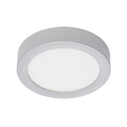 Briloner LED-Deckenleuchte chromfarben matt &Oslash; 17 x 3,2 cm 1000 lm neutralwei&szlig;