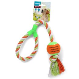 ZooRoyal Hundespielzeug Wurftau mit Ball