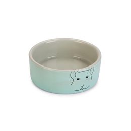 Beeztees Futternapf Meerschweinchen grau/mint 10 x 4,5 cm