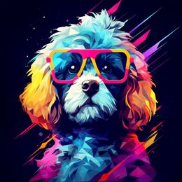 Pro Art Pro-Art Leinwandbild Canvas-Art 'Dogs III' 30 x 30 cm