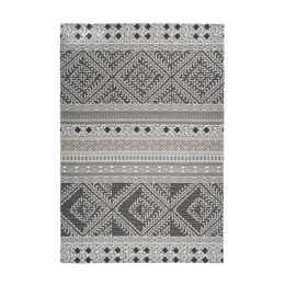 Kayoom Teppich 'Yoga' taupe/creme 80 x 150 cm