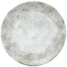 Dessertteller Van Well "Korfu, Teller 21 cm, 6 St&uuml;ck", grau, H:2,5cm &Oslash;:21cm, Porzellan, Speiseteller, Teller Set, mit Digitaldruck, sp&uuml;lmaschinen- und mikrowellengeeignet
