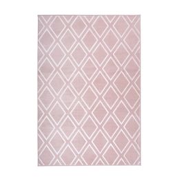 Kayoom Teppich 'Monroe' rosa 80 x 300 cm