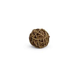 Beeztees Geflochtener Seegras-Spielball 8 cm