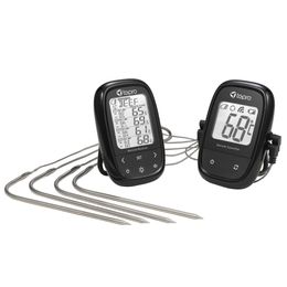 Tepro Funk-Grillthermometer Set mit Mess- und Empfangsger&auml;t