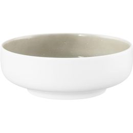 Schale Seltmann Weiden "Sento Home", beige, cream, wei&szlig;, gesprenkelt, H:7,2cm &Oslash;:20,2cm, Porzellan, Sch&uuml;sseln, Schale, Bowl, Sch&uuml;ssel