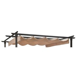 Ersatzdach f&uuml;r Pergola 'Lori' beige 286 x 286 cm