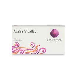 Avaira Vitality (6er Packung) | Monatslinsen | Sph&auml;rische Linsen | Kontaktlinsen