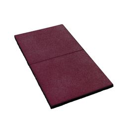 Karibu Fallschutzmatte 'VE1' rot 50 x 50 x 2,52 cm f&uuml;r Spielturm