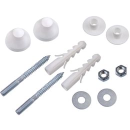 CORNAT Urinal-Befestigungssatz wei&szlig; M10 x 100 mm mit Kappe