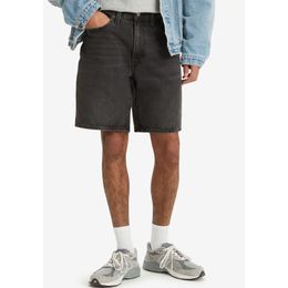 Levi's Jeansshorts LEVI'S "468 LOOSE SHORTS", Herren, Gr. 31, N-Gr, schwarz (we got motion shorts), Denim/Jeans, Obermaterial: 100% Baumwolle, loose fit, Jeans Jeansshorts, Sommerhose
