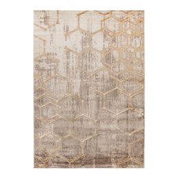 Kayoom Teppich 'Mineral' beige 80 x 300 cm