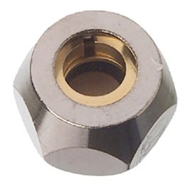 CORNAT Quetschfitting &Uuml;berwurfmutter verchromt 3/8" x 8 mm