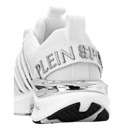 Laufschuh Plein Sport "Lo-Top Turnschuhe", Damen, Gr. 39, Normalschaft, wei&szlig; (01, wei&szlig;), Schuhe Laufschuh