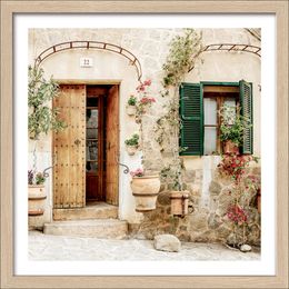 Pro Art Pro-Art Kunstdruck Framed-Art Slim Scandic 'House II' 33 x 33 cm gerahmt