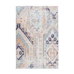 Kayoom Teppich 'Indiana' multicolor/blau 160 x 230 cm