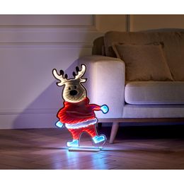 LED-Dekofigur Elch 126 LEDs 56 cm