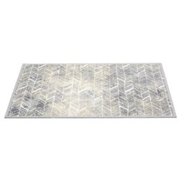 Astra Fussmatte 'Miabella' ca.66 x 110 cm Fischgr&auml;t Linien