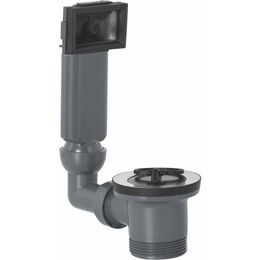 CORNAT Stopfenventil 1 1/2" AG mit &Uuml;berlauf