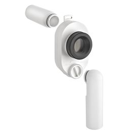 CORNAT Urinal-Absaugsiphon &Oslash; 50 mm senkrecht/waagerecht