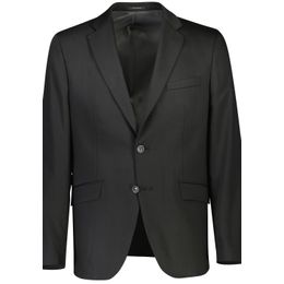 Anzugsakko LINDBERGH "Sakko Modern Fit", Herren, Gr. 26, schwarz, Obermaterial: 54% Polyester, 44% Wolle, 2% Elasthan; Futter: 95% Polyester, 5% Elasthan, Sakkos