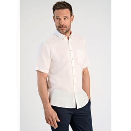JACK'S INN 54 Kurzarmhemd JACK&rsquo;S "Freizeithemd (Kurzarm) Regular Fit", Herren, Gr. L, Normalgr&ouml;&szlig;en, wei&szlig;, Obermaterial: 70% Baumwolle, 30% Polyester, Hemden