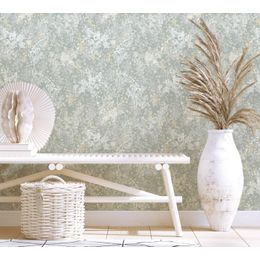 Vliestapete marburg "Tapete Dream in Bloom", grau (grau,wei&szlig;), B:0,53m H:0,01m L:10,05m, Vlies, Tapeten, moderne Vliestapete f&uuml;r Wohnzimmer Schlafzimmer K&uuml;che