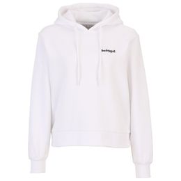 Kapuzenpullover MISS TEE "Miss Tee Babygal Hoody", Damen, Gr. L, wei&szlig;, 65% Baumwolle, 35% Polyester, mehrfarbig, oversize, ohne Ausschnitt, Pullover Kapuzenpullover