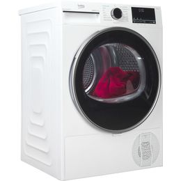 Beko W&auml;rmepumpentrockner "B5T4824IF", Energieeffizienz: C (A-G), wei&szlig;, B:59,8cm H:84,6cm T:60,5cm, Trockner, Silent-Programm & AquaWave: leise trocknen, schonend pflegen