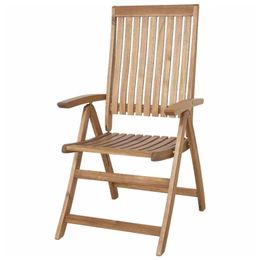 siena GARDEN Paleros Klappsessel Gestell und Fl&auml;che Akazienholz FSC&reg;-100% natur