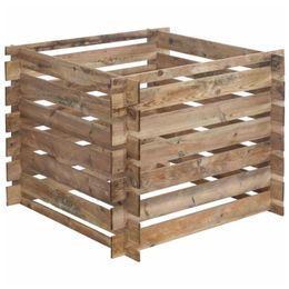 FOREST-STYLE Komposter Mezzito 480L, Ma&szlig;e: 100x100x72cm 100x100x72cm