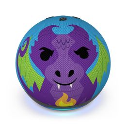 Amazon Alexa Echo Dot Kids (5.Gen) Drachen Design Smarter Lautsprecher
