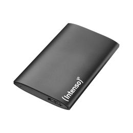 Intenso Externe SSD Premium 1 TB, Schwarz (3823461, 1,8 Zoll, Super Speed USB 3.2 Gen 1x1 (5 Gbit/s))