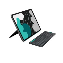 Logitech Folio Touch, graphite, f&uuml;r iPad Pro &; iPad Air 13 Zoll Tablet-Tastatur