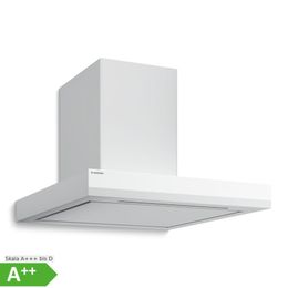 Klarstein Velaire Dunstabzugshaube Edel, minimalistisch, kraftvoll Energieklasse A++ 600 m&sup3;/h 60 cm Wei&szlig;