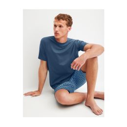 Tchibo - Calida Relax Streamline 2 Shorty-Pyjama - Herren - Gr. M - print/print