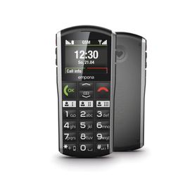 Emporia SIMPLICITY 2G, Schwarz - Modell 2025 Handy (Seniorenhandy)