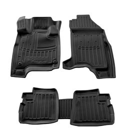 Boni-Shop&reg; Fu&szlig;matten Auto, Gummimatten Auto 3D f&uuml;r MITSUBISHI i-MiEV (2009-2021), passgenaue Autofu&szlig;matten, hohe Seiten