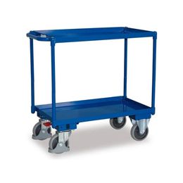 Cordes Tischwagen 2 Etagen, Wannenrand, EasySTOP, 400kg Traglast