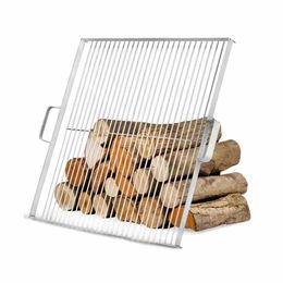 Edelstahl Grillrost, 44x44 cm, f&uuml;r Feuerschale 60 cm, quadratisch