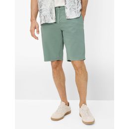 Bermudas Eurex By Brax "Style BURT", Herren, Gr. 25U, Unterbauchgr&ouml;&szlig;en, gr&uuml;n, Web, 98% Baumwolle, 2% Elasthan, Hosen Bermudas