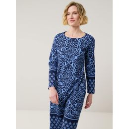 Walbusch Jerseykleid Ornament