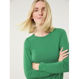 Walbusch Viskose-Shirt Langarm