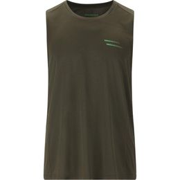 Endurance Hanieber Sleveless Tee Bekleidung Herren gr&uuml;n