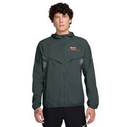 Nike Stride UV Repel Dust Dreams Jacket Bekleidung Herren gr&uuml;n