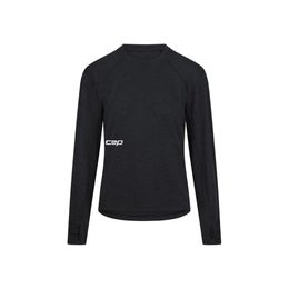 CEP Core Run Merino Shirt Long Sleeve Bekleidung Damen schwarz