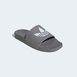 Badesandale adidas originals "ADILETTE OG CF BADESCHLAPPEN", Herren, Gr. 44,5, grau three, ftwr wei&szlig;, grau three, Synthetik, Schuhe, Badelatschen
