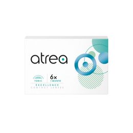 Atrea Excellence 1 Month Toric (6er Packung) | Monatslinsen | Torische Linsen | Kontaktlinsen