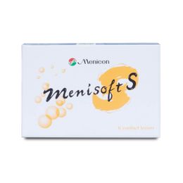 Menisoft S (6er Packung) | 14-Tageslinsen | Sph&auml;rische Linsen | Kontaktlinsen