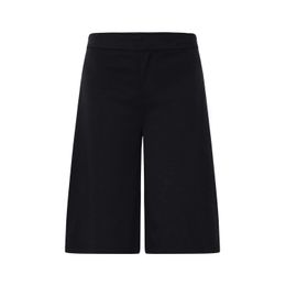 Shorts oxmo "Shorts OXNTanja", Damen, Gr. M, N-Gr, schwarz (meteorite), Obermaterial: 71% Polyester PES. 26% Viskose CV. 3% Elasthan EL., Hosen Shorts